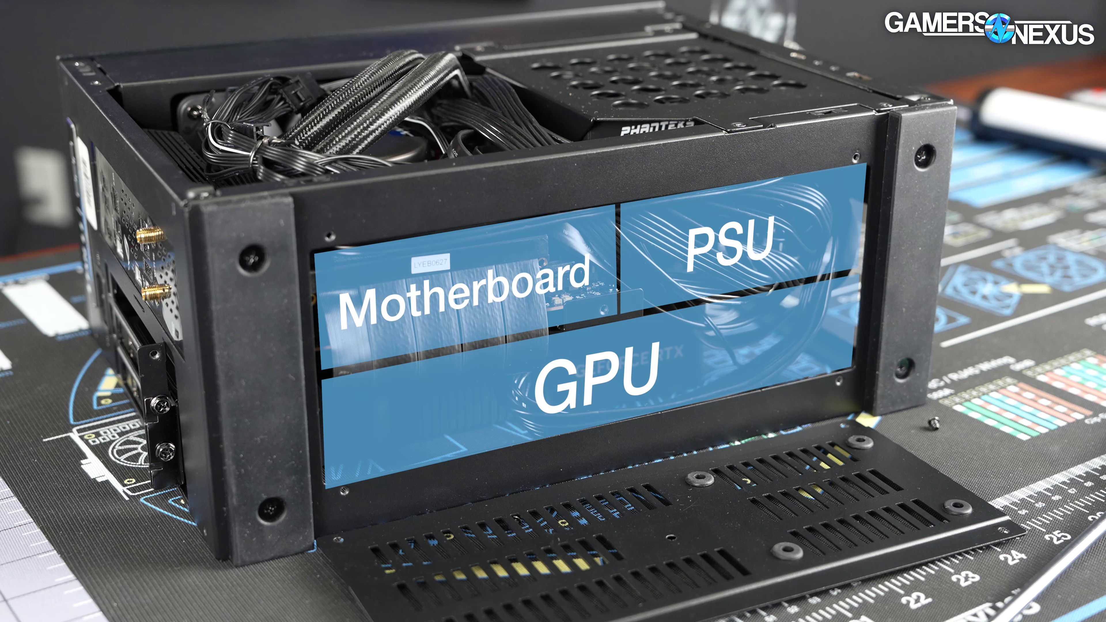 Water Cooled Mini-ITX Review: Dan Case A4-H2O Thermals, Noise, & Cable ...