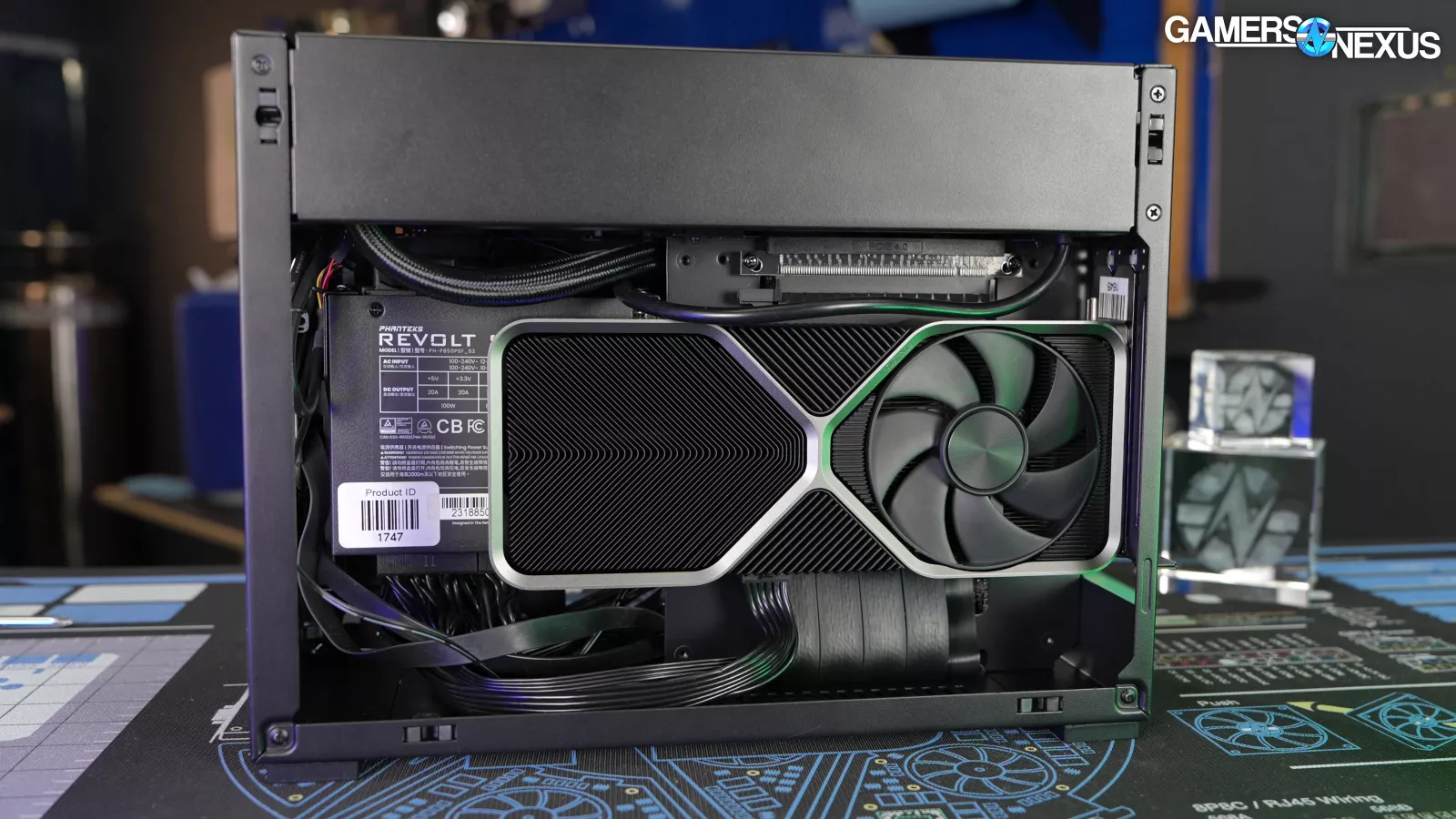 Water Cooled Mini-ITX Review: Dan Case A4-H2O Thermals, Noise, & Cable ...