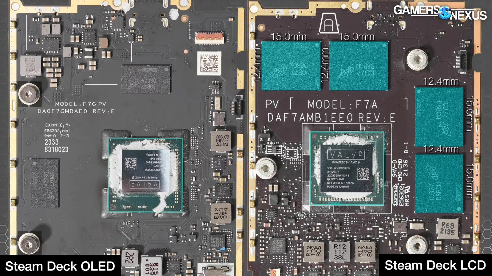 They Changed Everything: Valve Steam Deck OLED vs. LCD Tear-Down ...