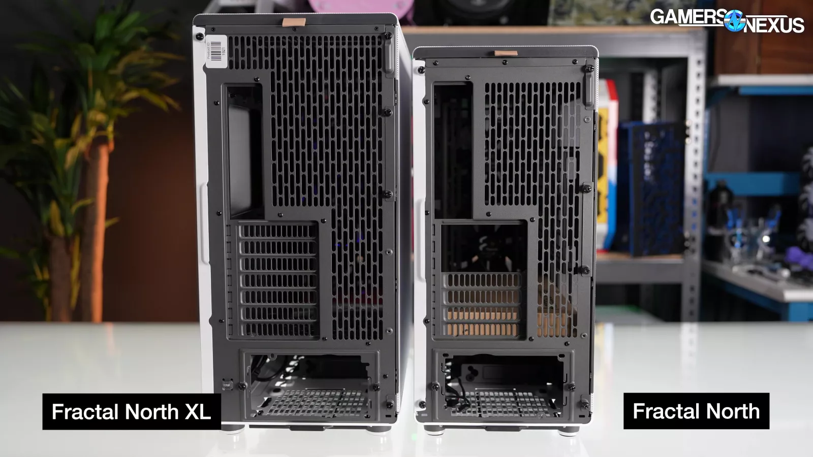 Fractal North XL Case Review & Benchmarks: Wood Panels & Mesh | GamersNexus