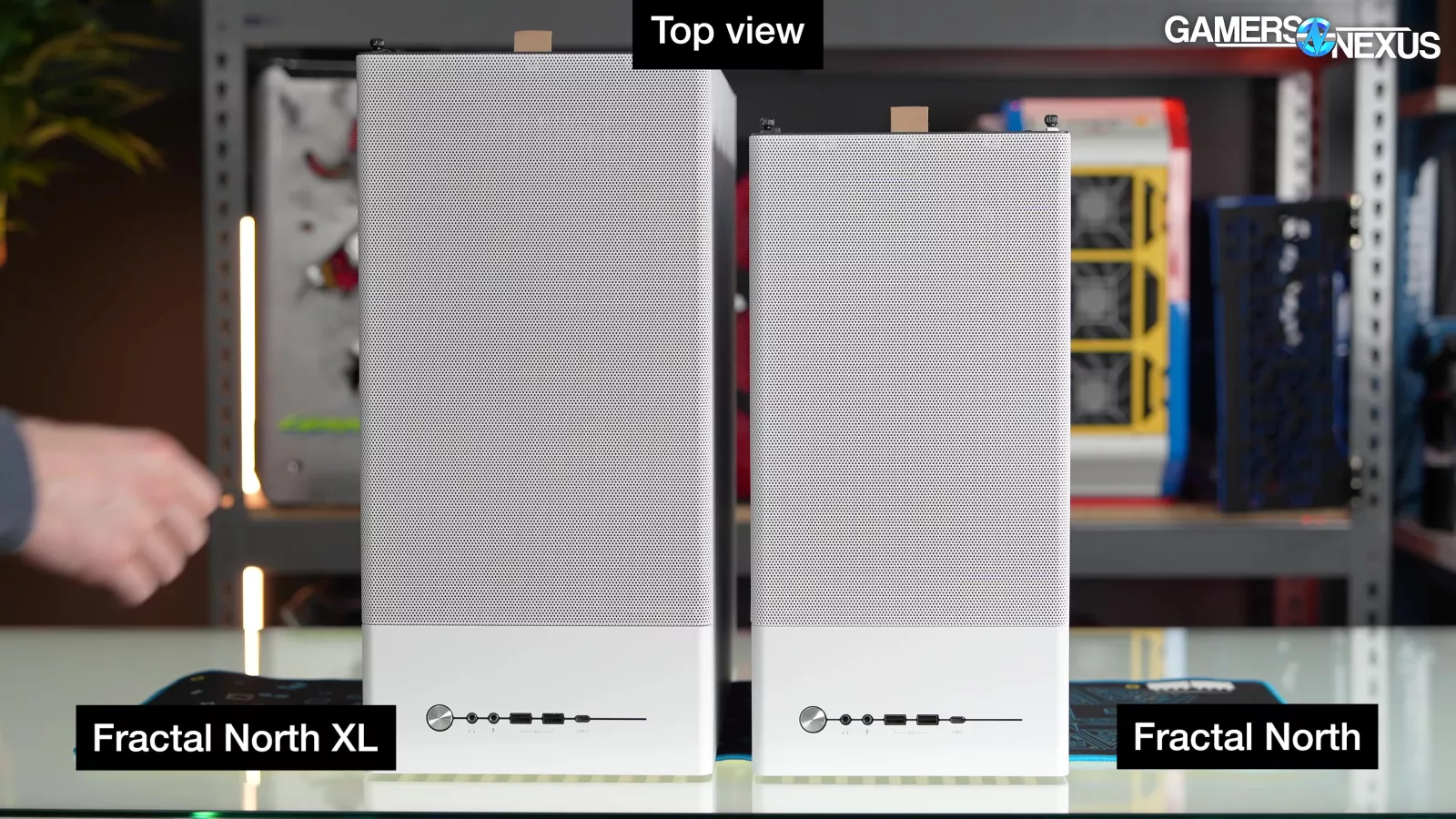 Fractal North XL Case Review & Benchmarks: Wood Panels & Mesh | GamersNexus