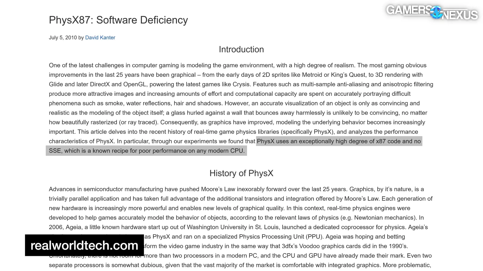 NVIDIA Giveth, NVIDIA Taketh Away | RIP PhysX 32-bit (GTX 580 vs. RTX 5080) | GamersNexus