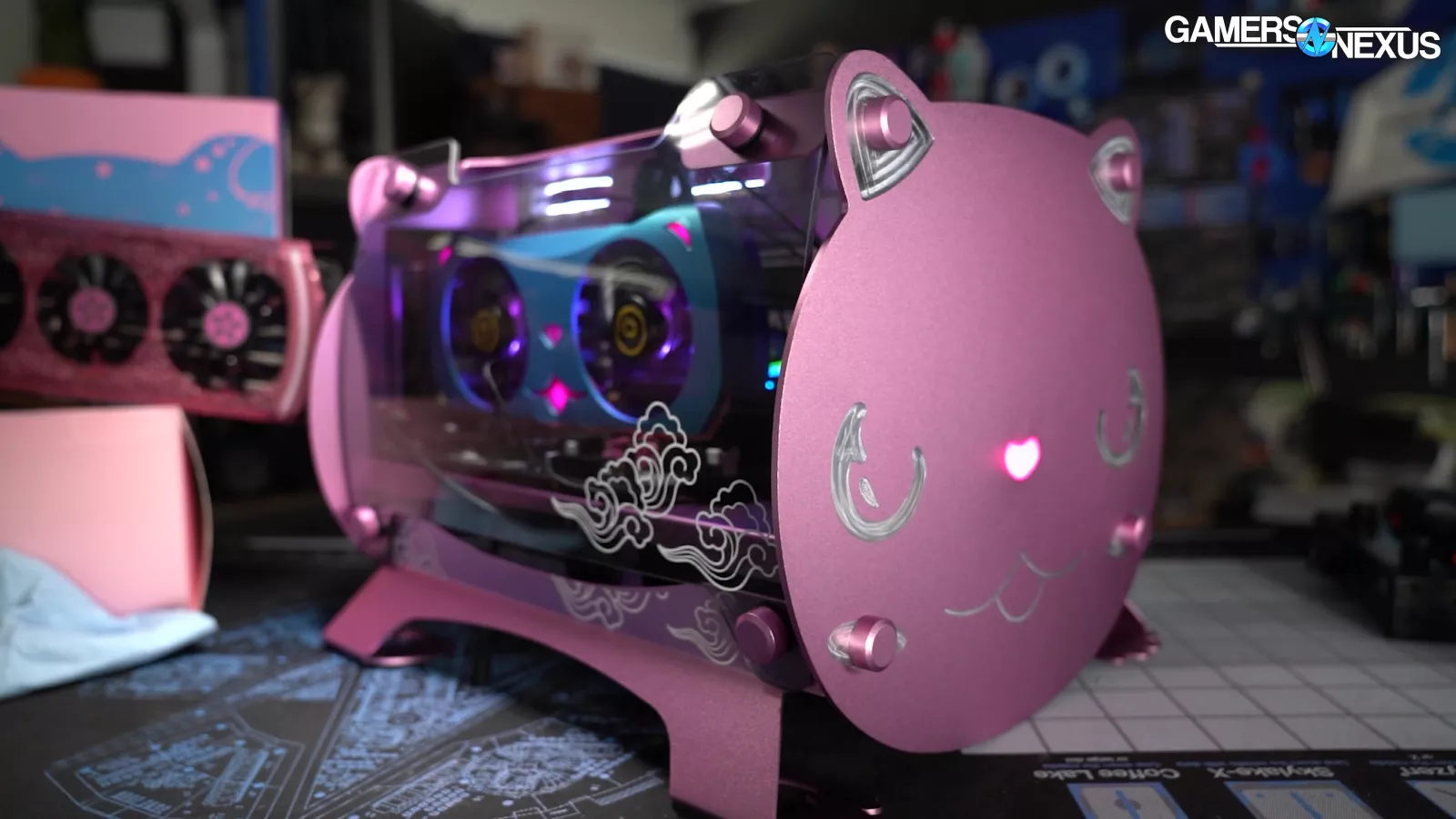 Wild Design: Yeston RX 9070 XT "Waifu" Sakura Sugar Atlantis GPU Review ...