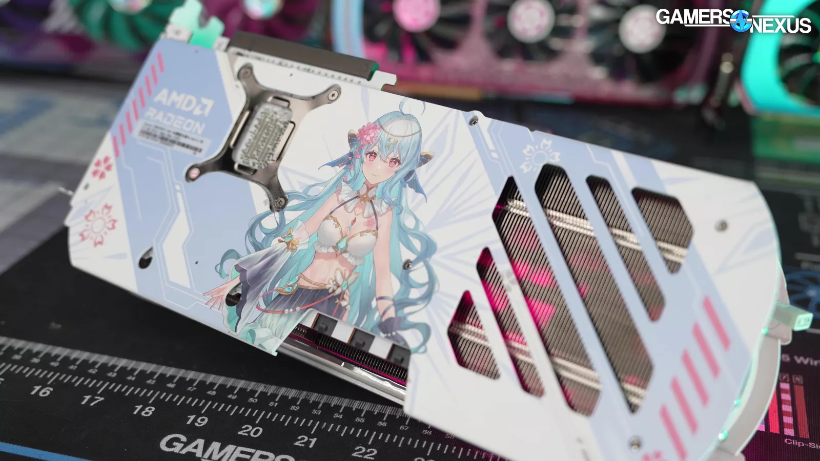 Wild Design: Yeston RX 9070 XT "Waifu" Sakura Sugar Atlantis GPU Review ...