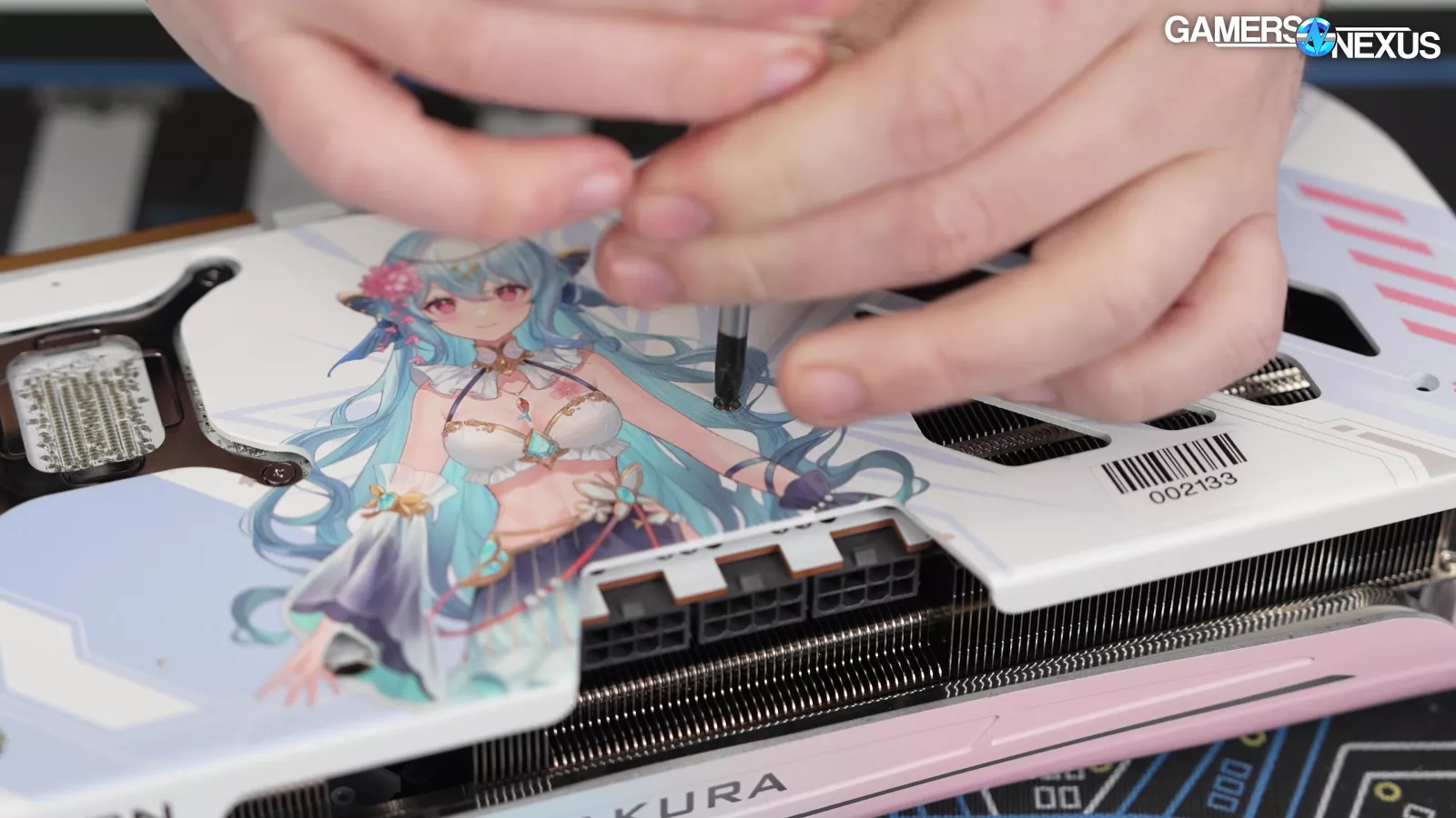 Wild Design: Yeston RX 9070 XT "Waifu" Sakura Sugar Atlantis GPU Review ...