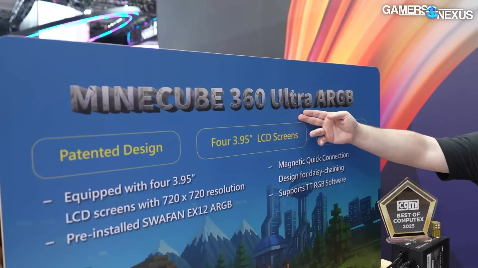 Thermaltake Immersion Cooling, View 390 Air, Minecube Cooler, & TR200 ...